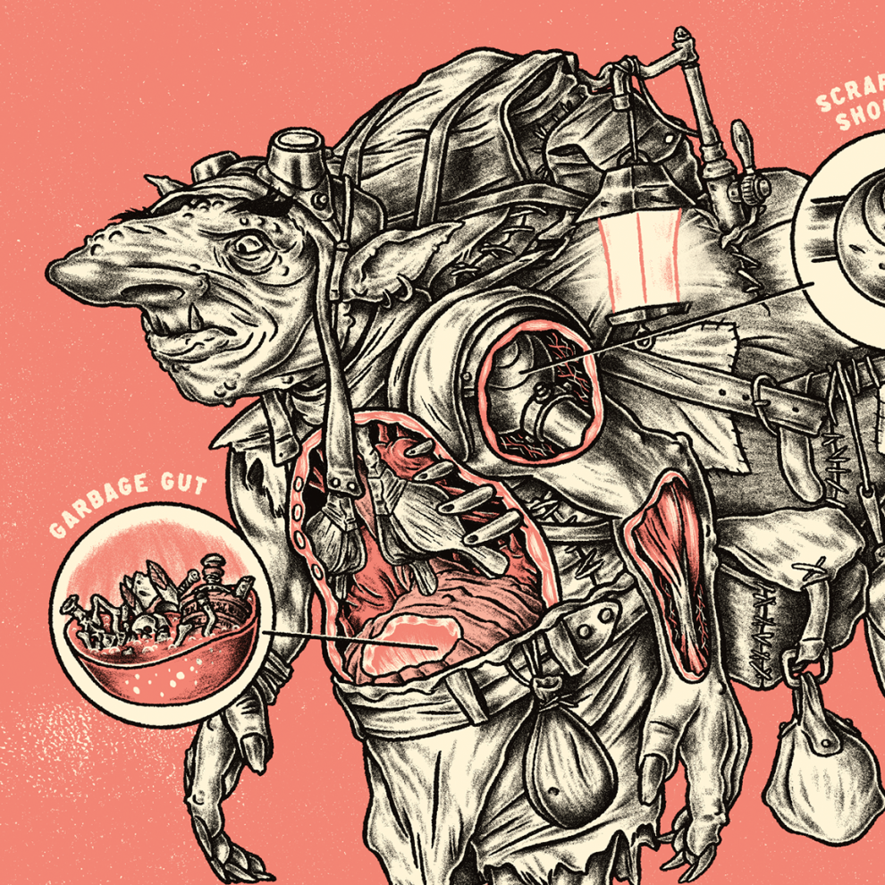 Monster Anatomy 101 Foil Etched Edition – Magic Bazaar