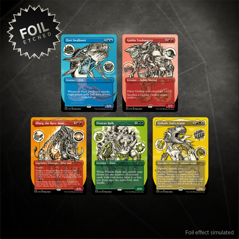 Monster Anatomy 101 Foil Etched Edition – Magic Bazaar