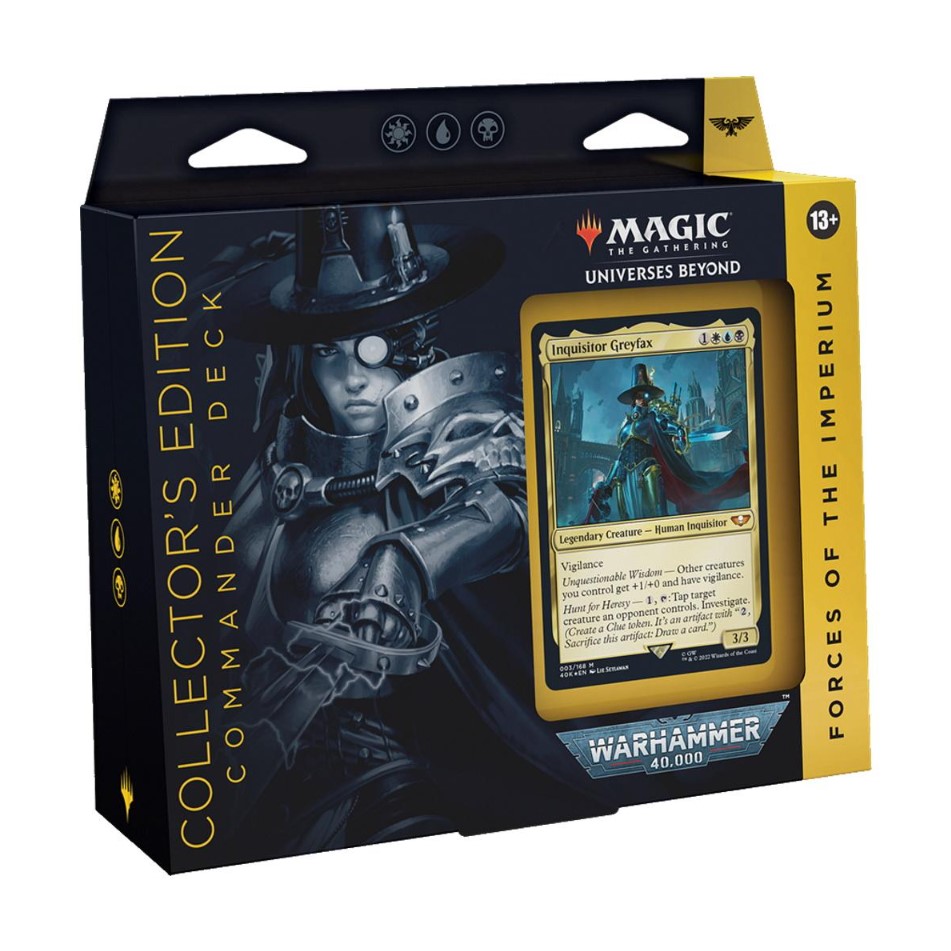 Warhammer 40,000 Collector’s Edition Commander Deck – Forces of the ...