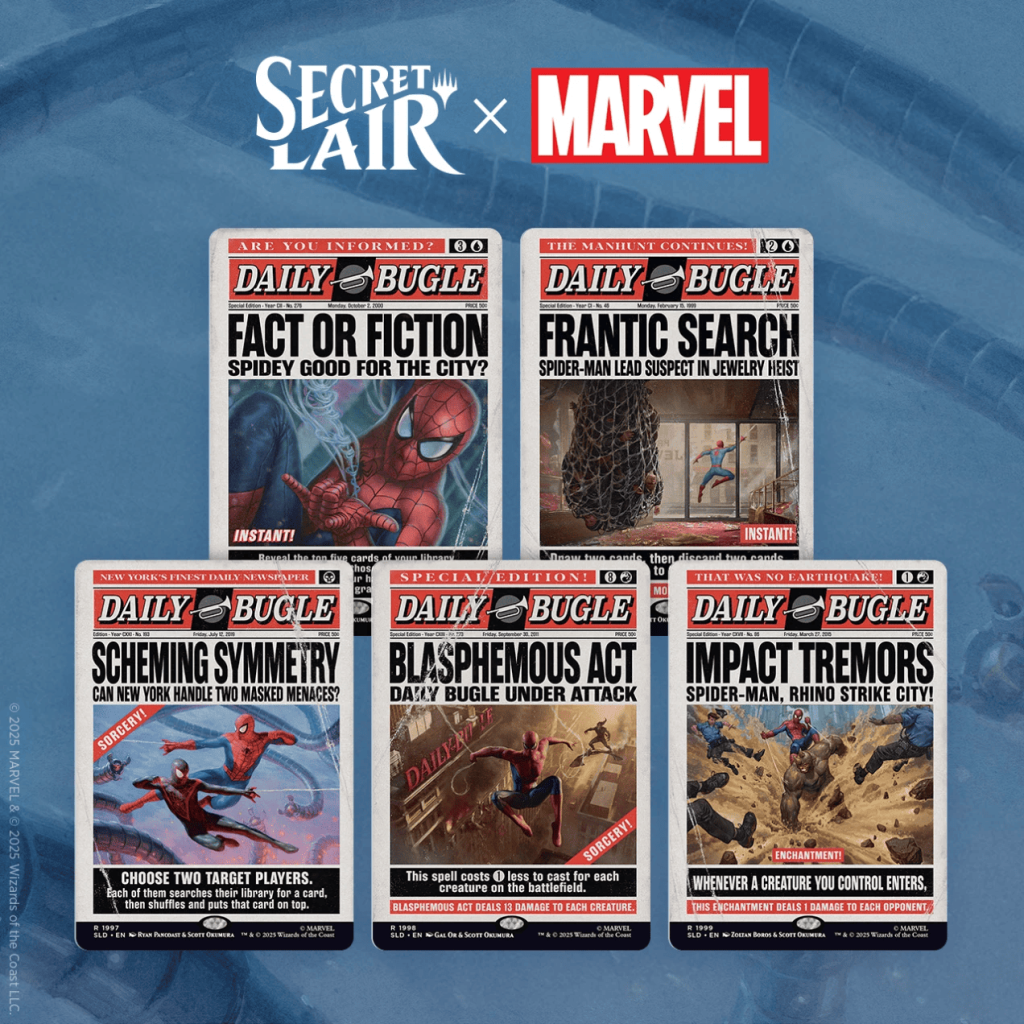 Secret Lair x Marvel’s Spider-Man: Daily Bugle Breaking News – Magic Bazaar
